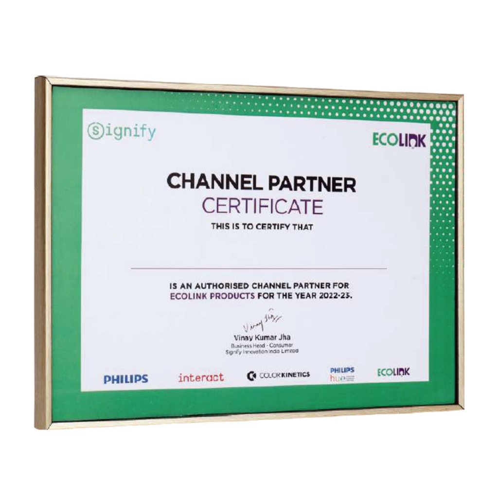 Channel Partner Trophy - PRINT NEST
